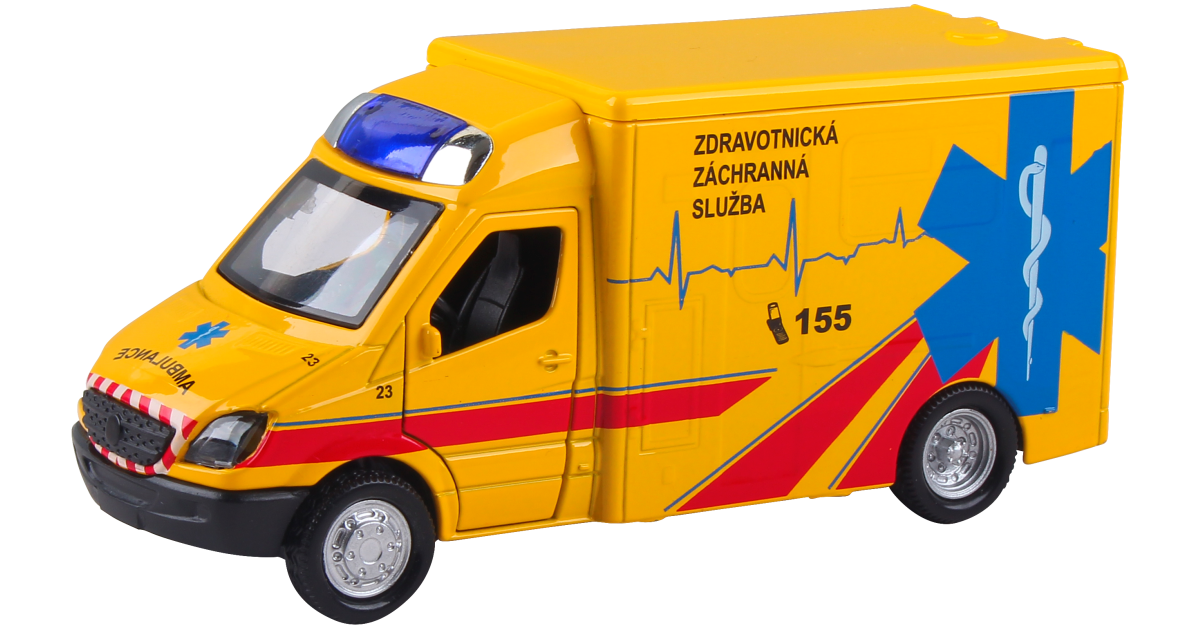 Záchranáři 1:36 Ambulance ZZS Mercedes-Benz | Sparkys