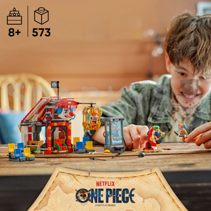 LEGO® ONE PIECE 75637 Klaun Buggy a jeho cirkusový stan | Sparkys