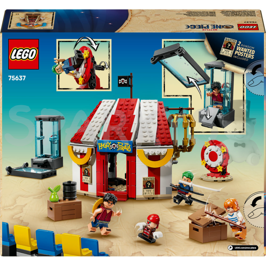 LEGO® ONE PIECE 75637 Klaun Buggy a jeho cirkusový stan | Sparkys